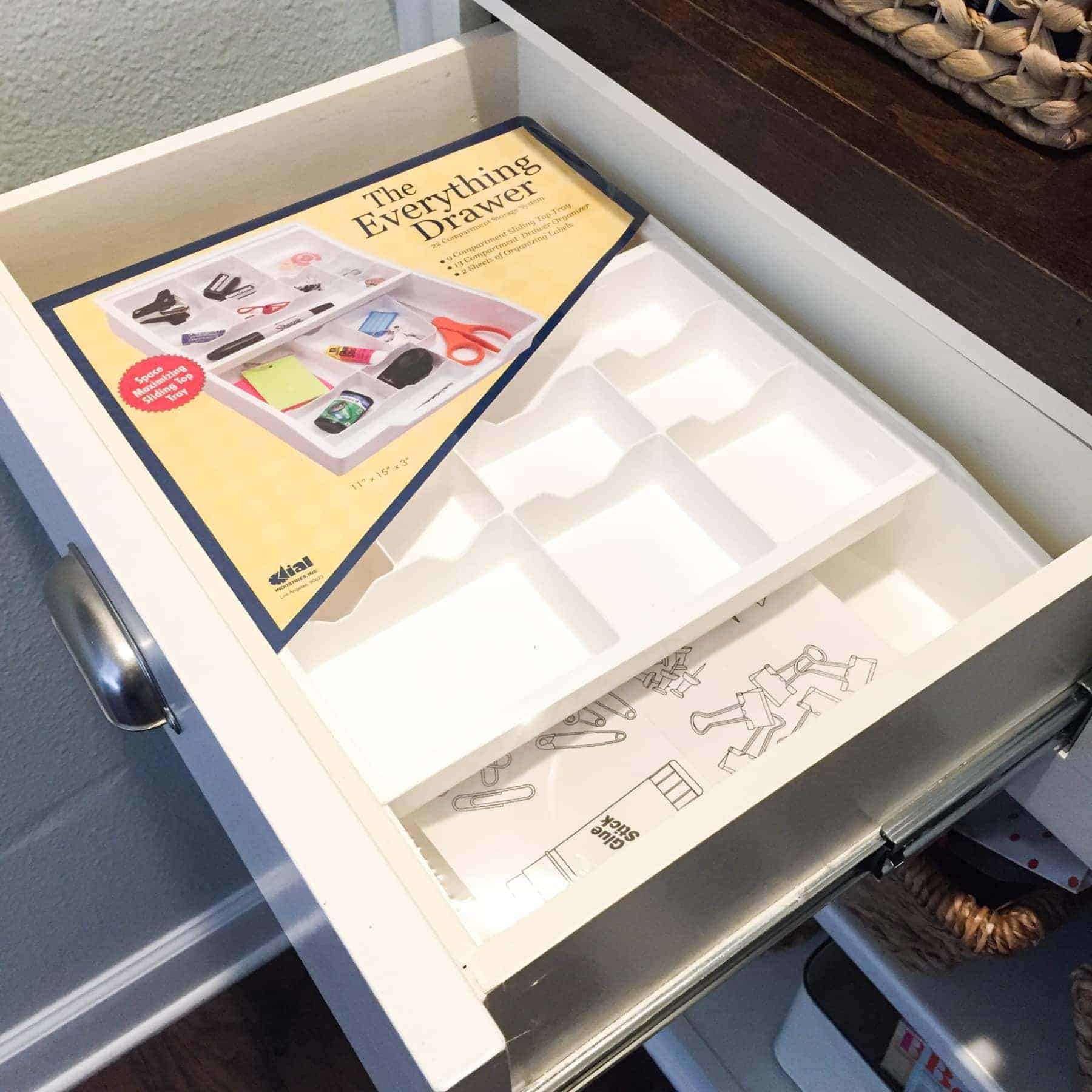 Organizing a Junk Drawer - One Happy Housewife