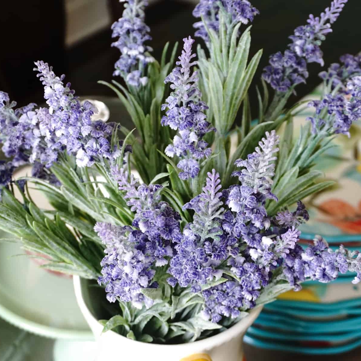 Decorating With Lavender Flowers - One Happy Housewife