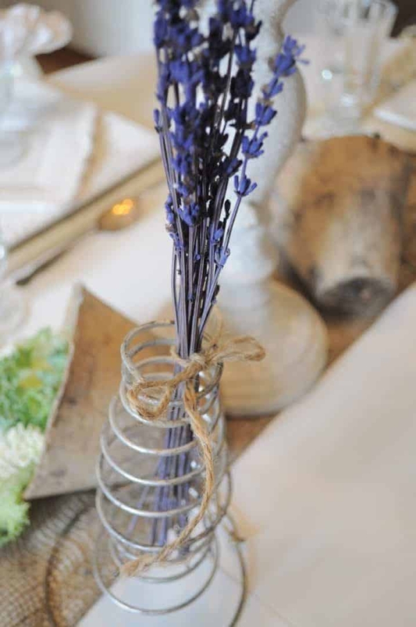 Decorating With Lavender Flowers - One Happy Housewife