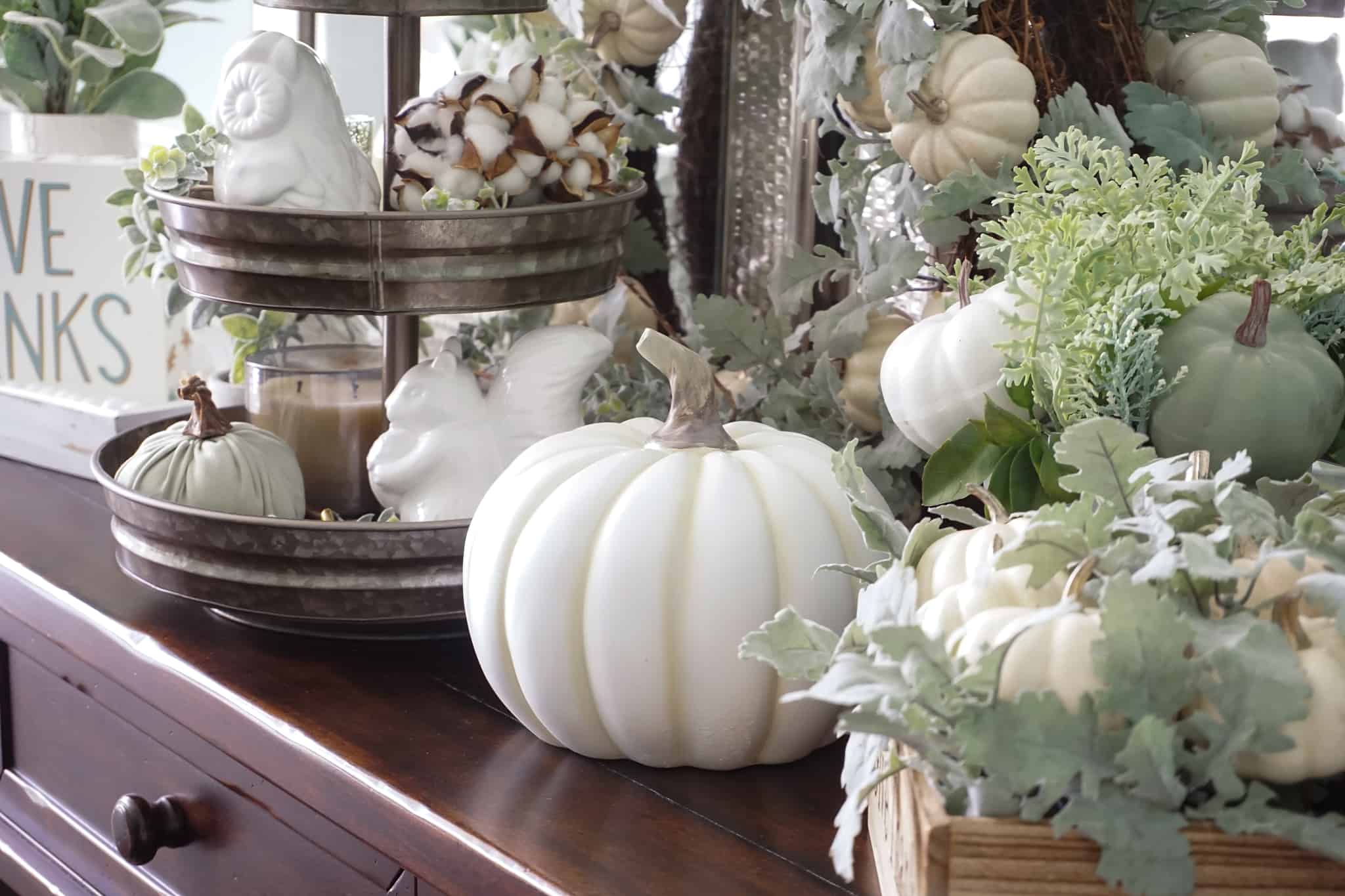 A Touch of Fall Home Tour - One Happy Housewife