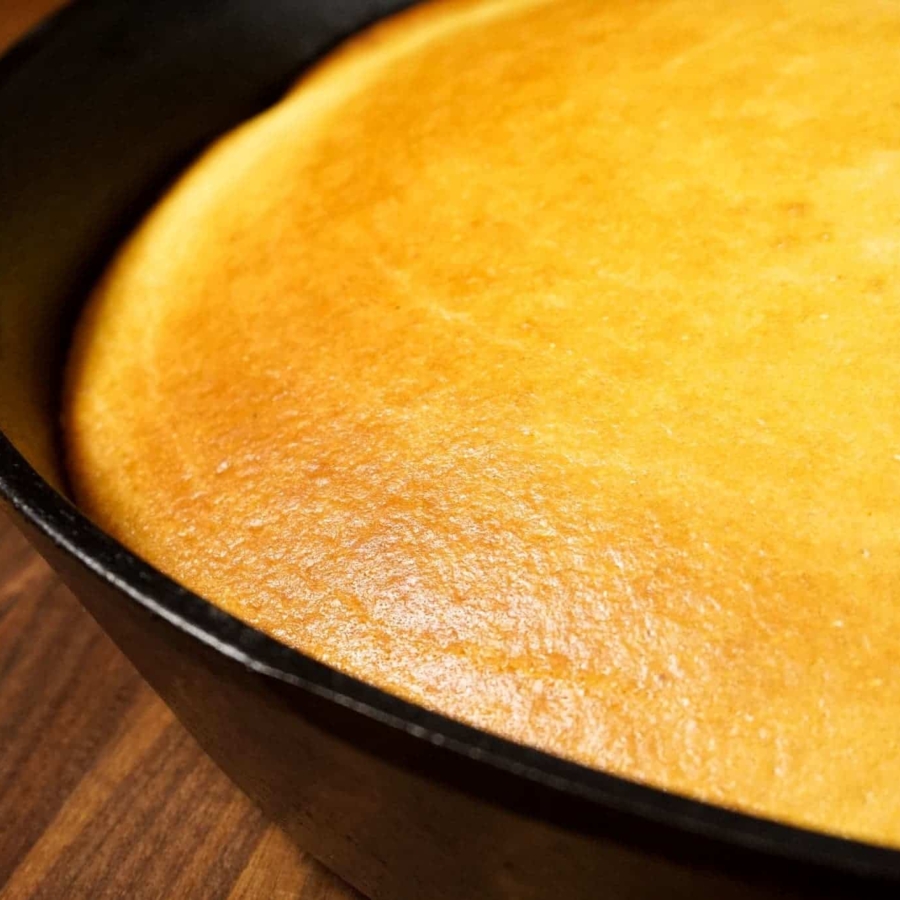 Skillet Cornbread - One Happy Housewife