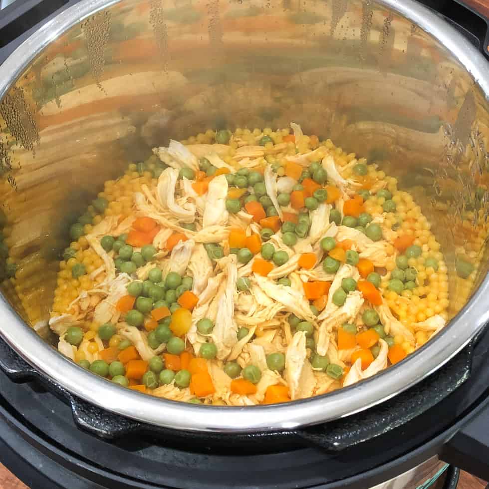 Instant Pot Chicken Couscous - One Happy Housewife