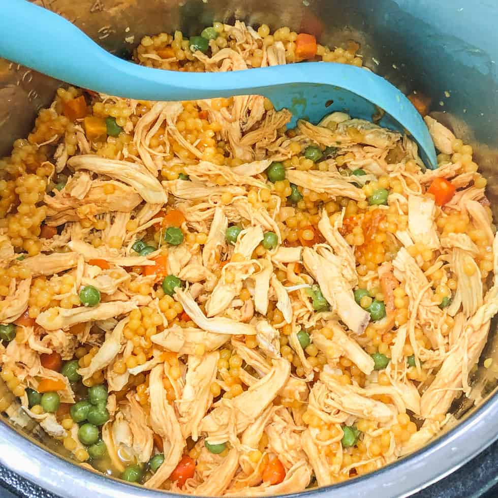 Instant Pot Chicken Couscous - One Happy Housewife