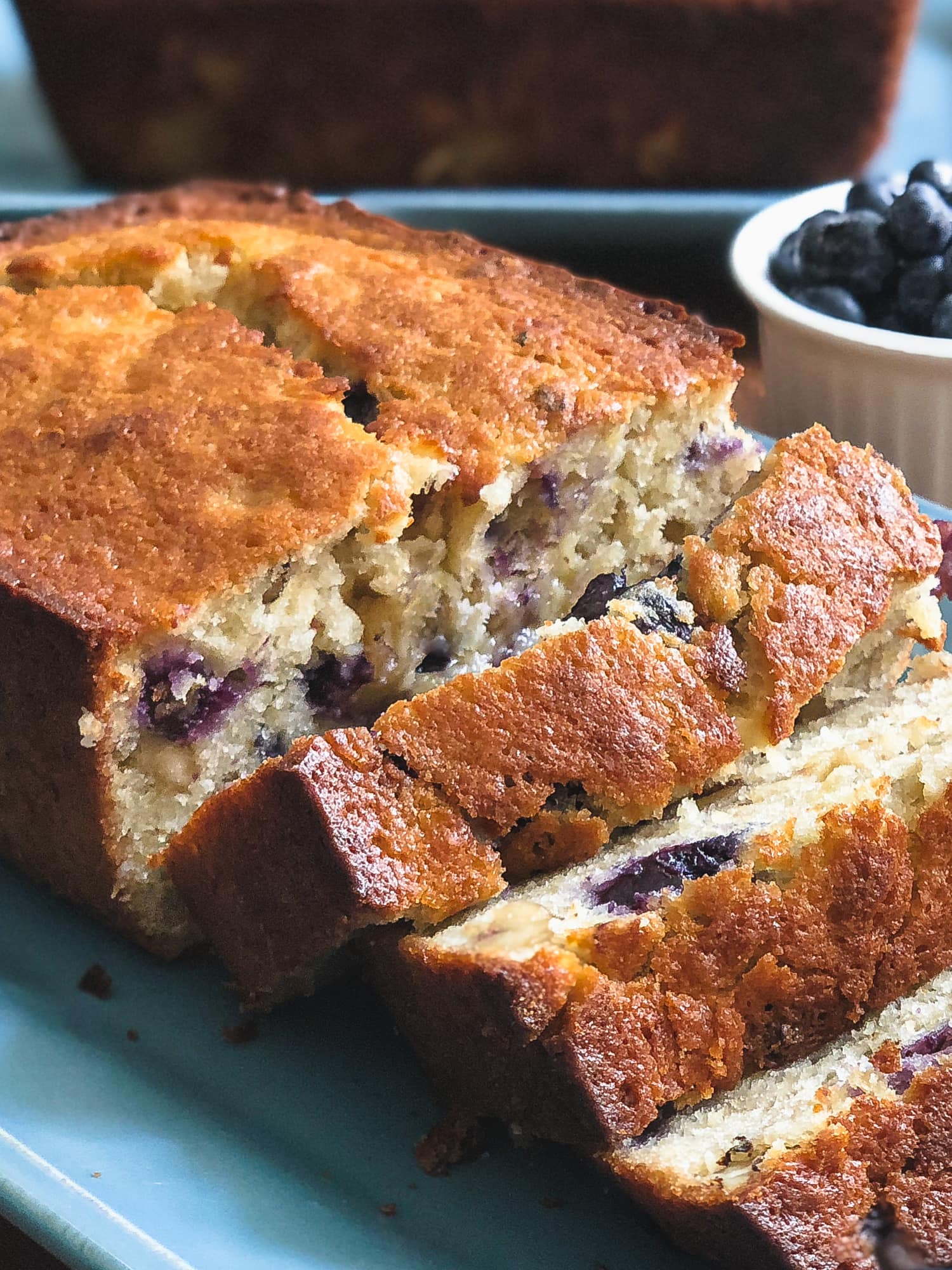 Blueberry Banana Bread - One Happy Housewife