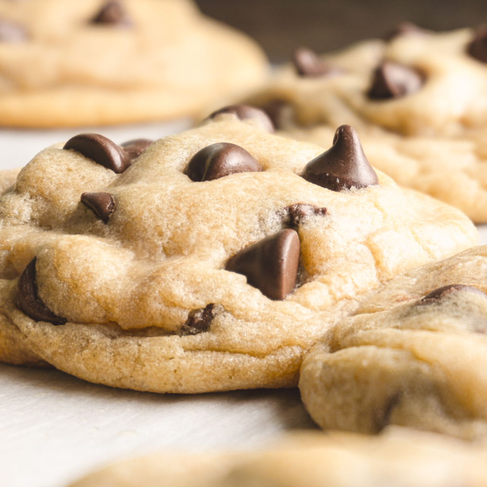 Soft and Chewy Chocolate Chip Cookies - One Happy Housewife