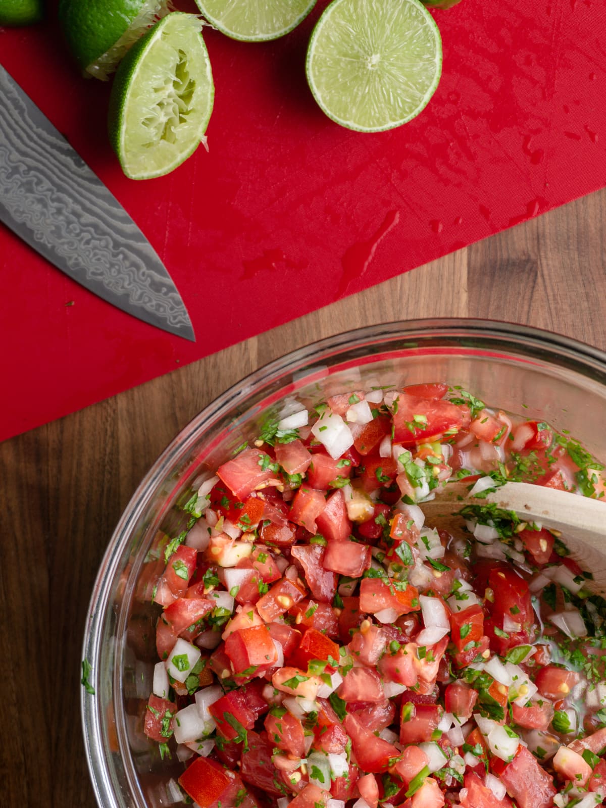 Homemade Pico de Gallo - One Happy Housewife