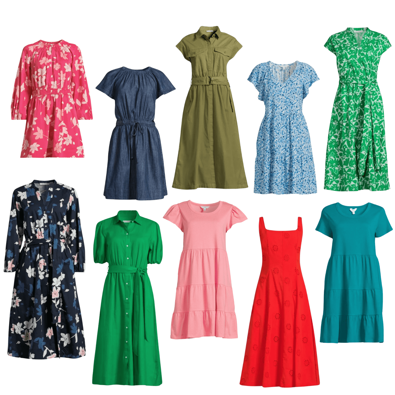 Cute Spring Dresses from Walmart - One Happy Housewife
