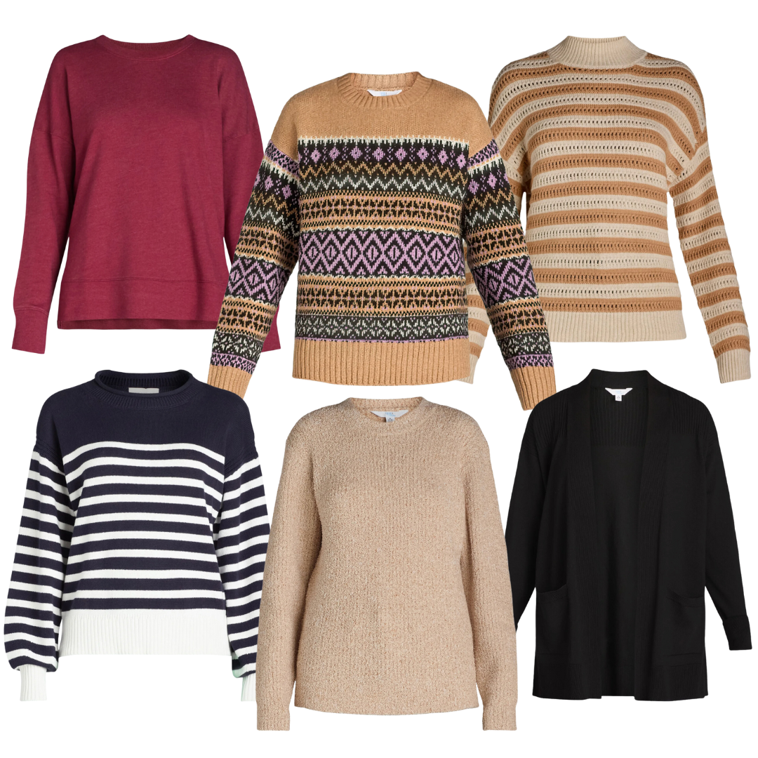 Walmart Fall Sweaters Under $25 - One Happy Housewife