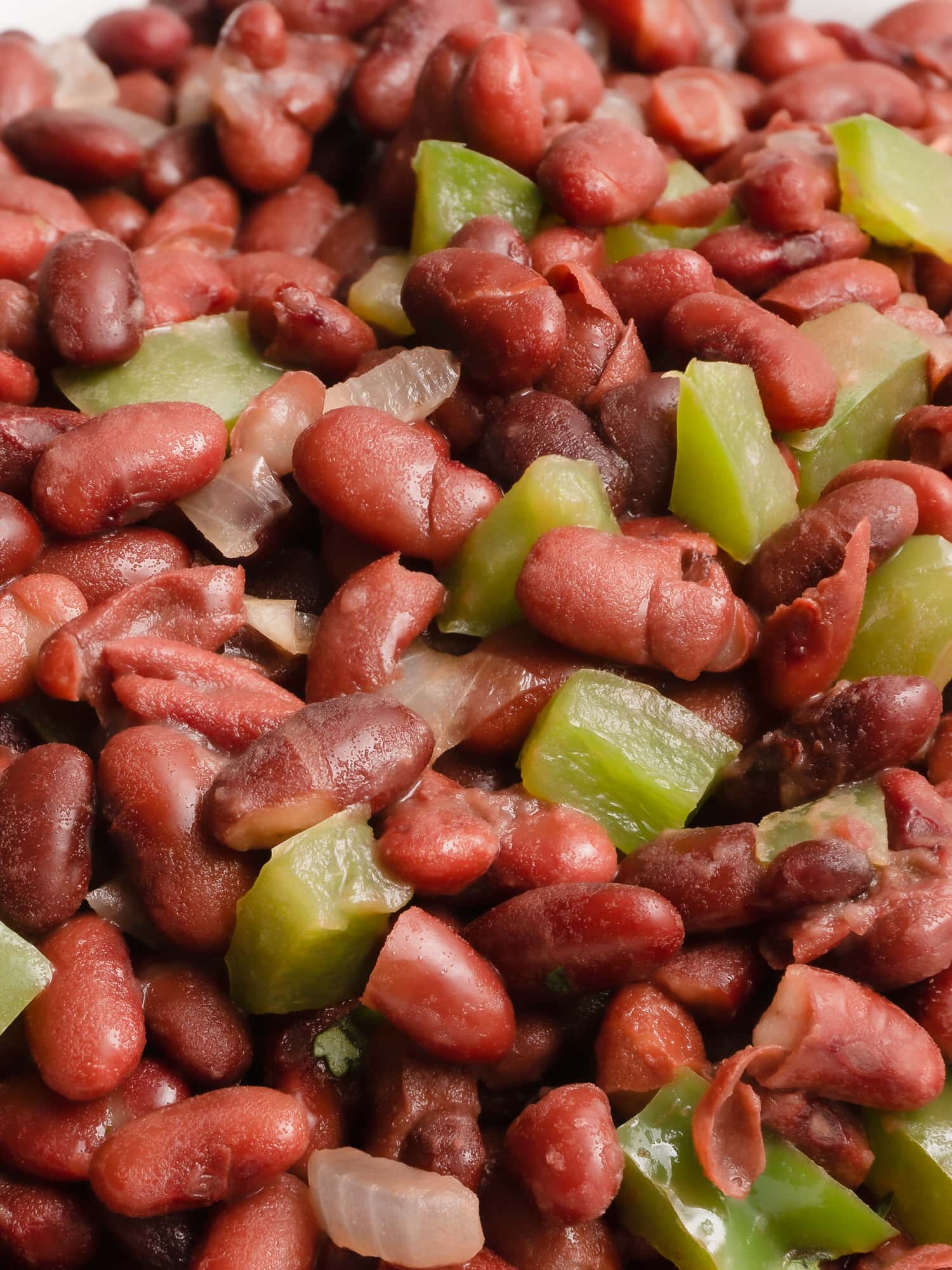 Red Bean Stew (Honduran Frijoles Parados) - One Happy Housewife