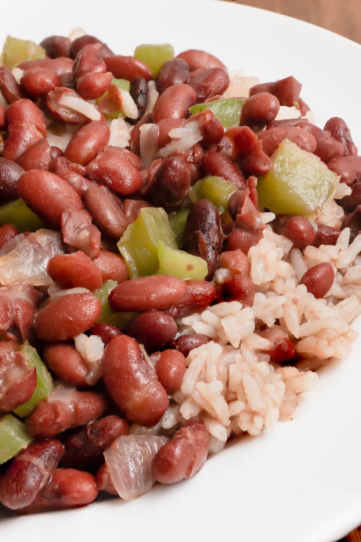 Red Bean Stew (Honduran Frijoles Parados) - One Happy Housewife