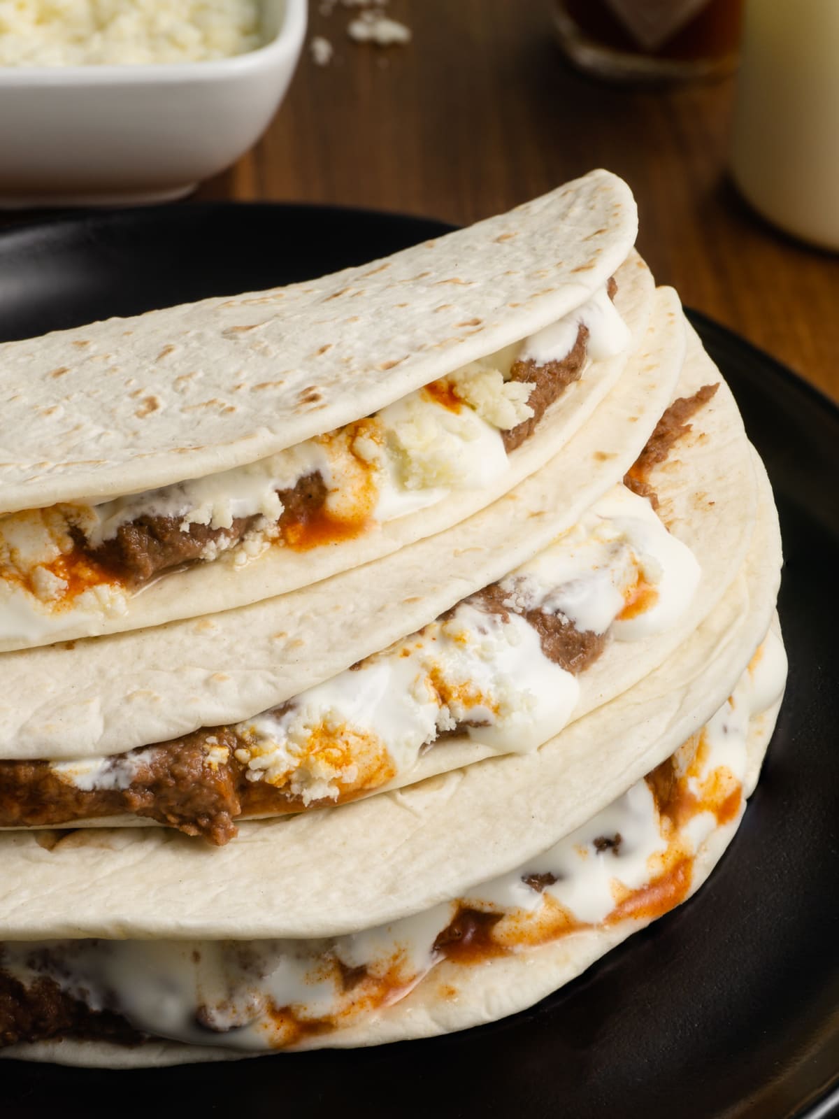 Honduran Baleadas - One Happy Housewife