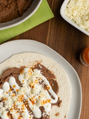 Honduran Baleadas - One Happy Housewife