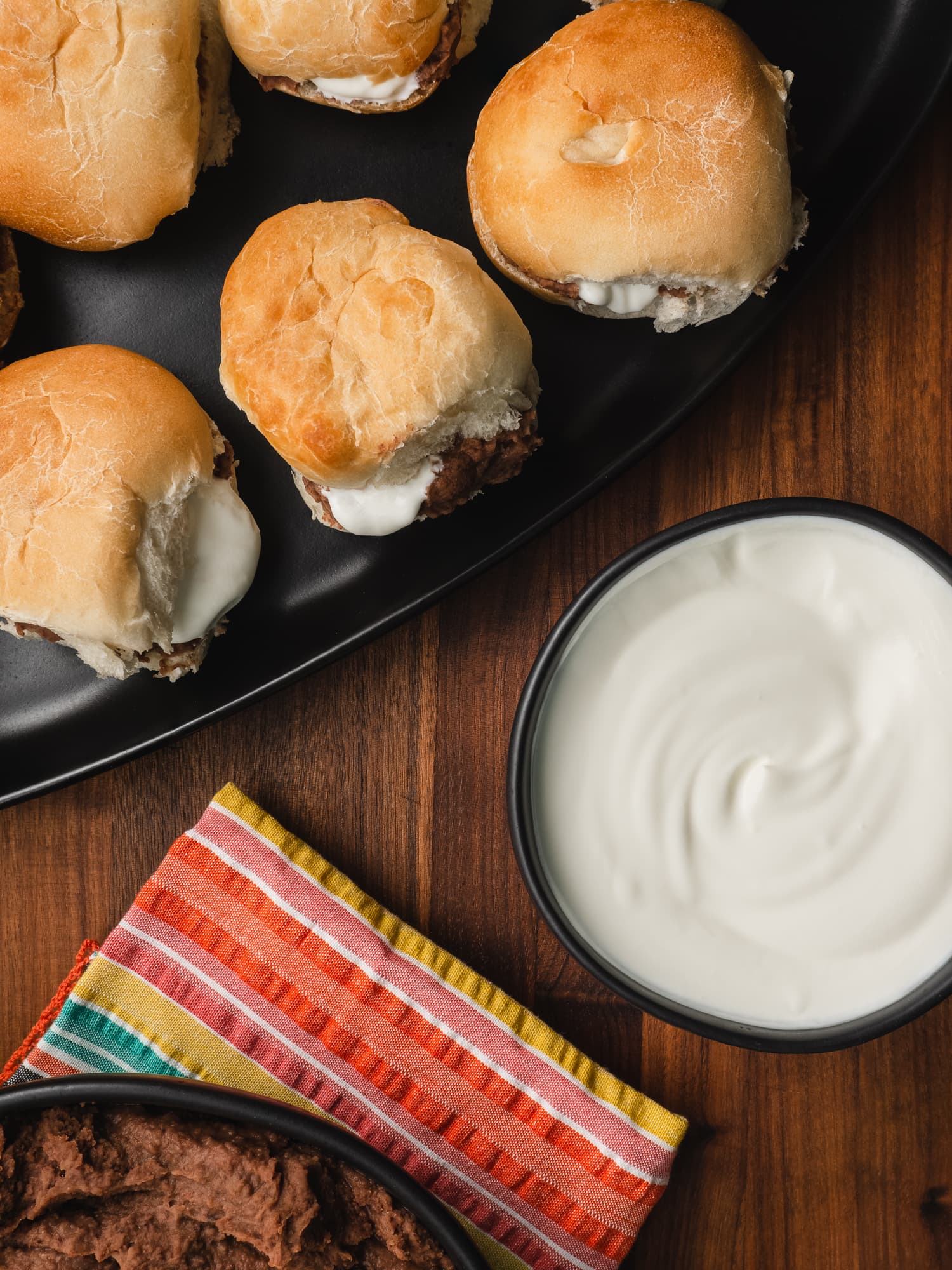 Pan con Frijoles (Bread with Beans) - One Happy Housewife