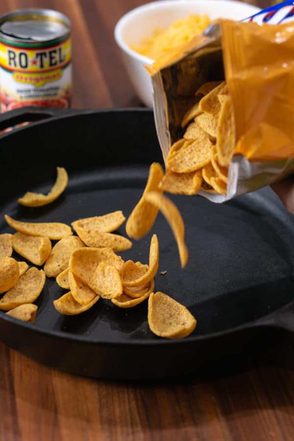 Easy Frito Pie - One Happy Housewife