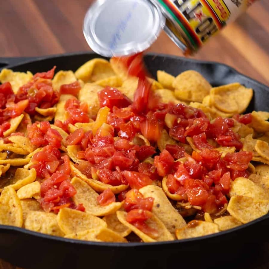 Easy Frito Pie - One Happy Housewife